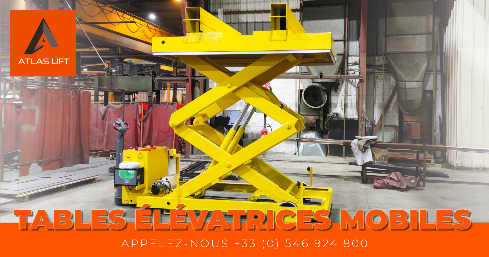 Tables élévatrices mobiles – ATLAS LIFT